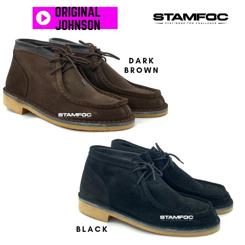 Kasut Lagend Johnson Karipap casual shoes for man suede leather ride ...