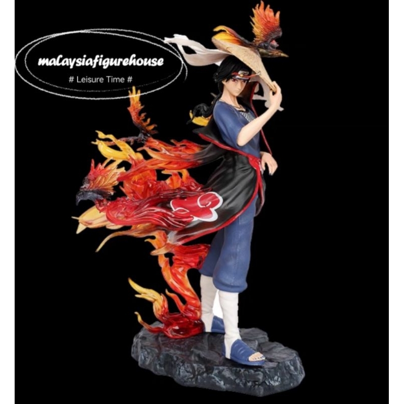 30CM NARUTO MRJ UCHIHA ITACHI SUSANOO AKATSUKI COPY RESIN LIGHT UP ...