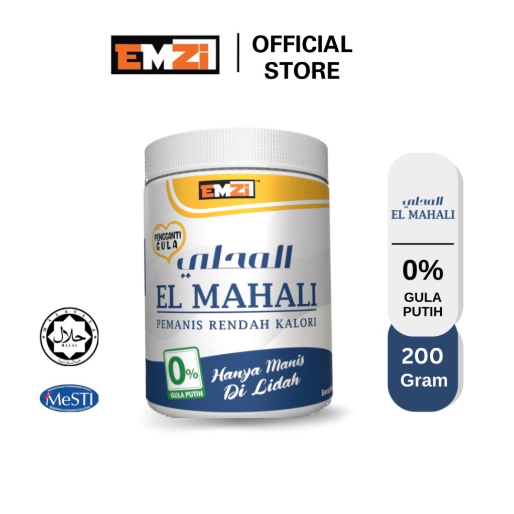 Emzi El Mahali Low Calorie Sweetener (200g) | Shopee Singapore
