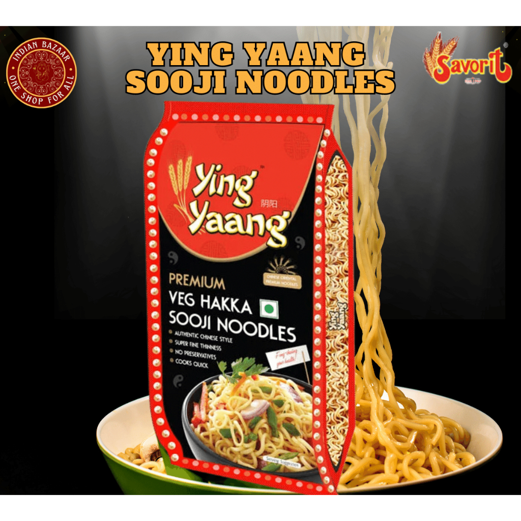 Ying Yaang Premium Veg Haaka Soji Noodles/Yee Me/Chow Mein | Shopee ...