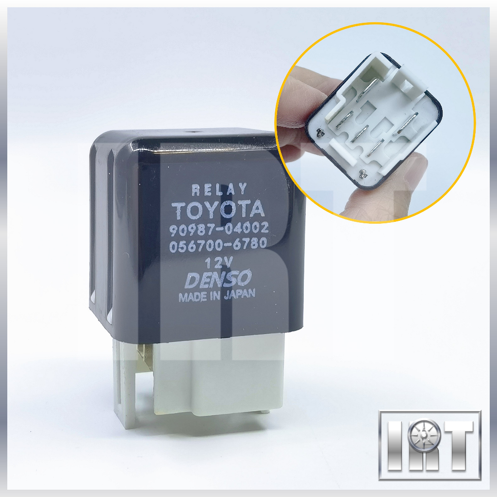 5 Pin 12V Toyota Relay Denso 90987-04002 056700-6780 Main Blower Motor ...