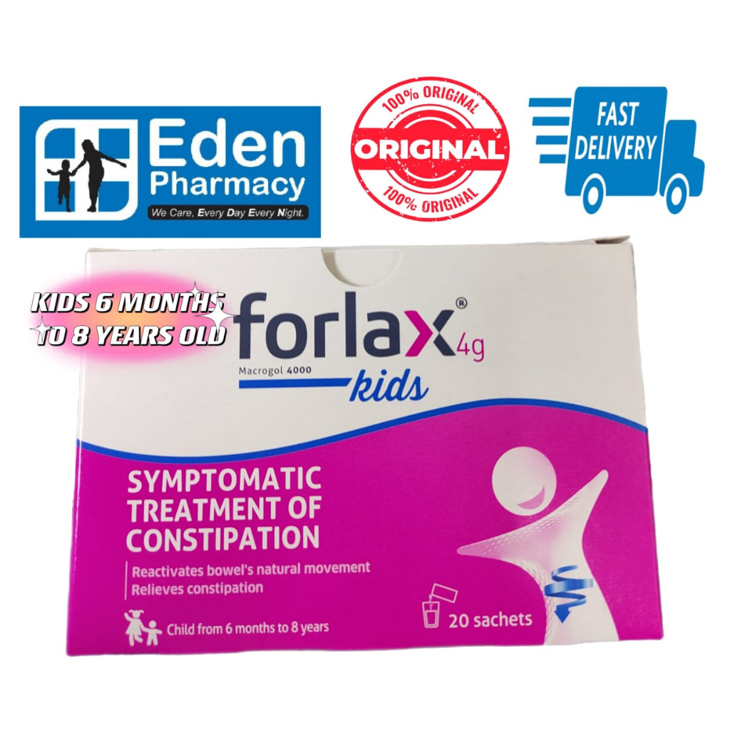 Forlax Kids 4g Symtomatic Treatment Of Constipation | Shopee Singapore