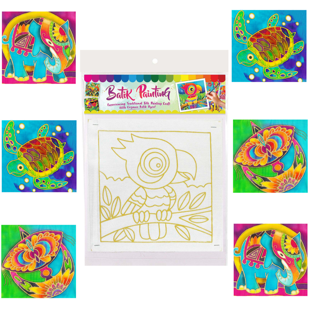 Batik Painting Kit/ Traditional Craft Art & Craft Colouring Activities ...