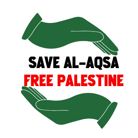 SAVE AL-AQSA FREE PALESTINE STICKER CUTTING TAMPAL LUAR STICKER KERETA ...