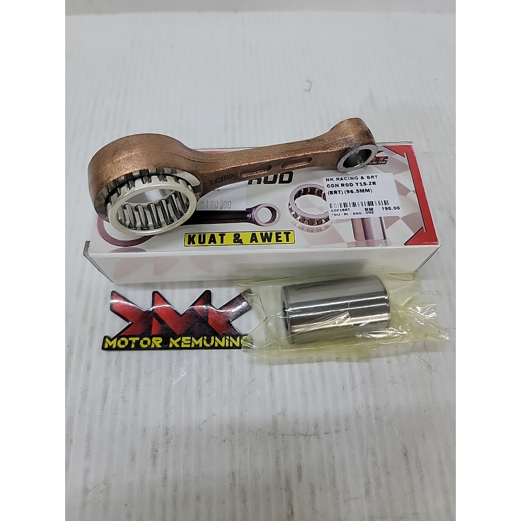 BRT RACING CONNECTING ROD CONROD CON ROD FORGED YAMAHA Y15 Y15-ZR V1V2 ...