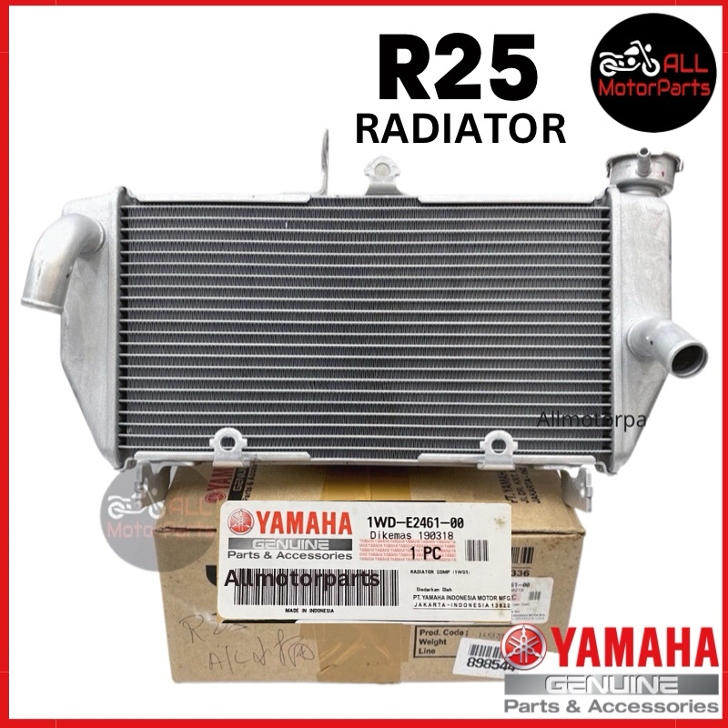 R25 V1 V2 RADIATOR COOLANT TANK AIR WATER TANGKI 1WD-E2461 YAMAHA ...