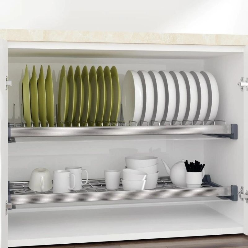 DRW 304 stainless steel euro design heavy duty kitchen cabinet ...