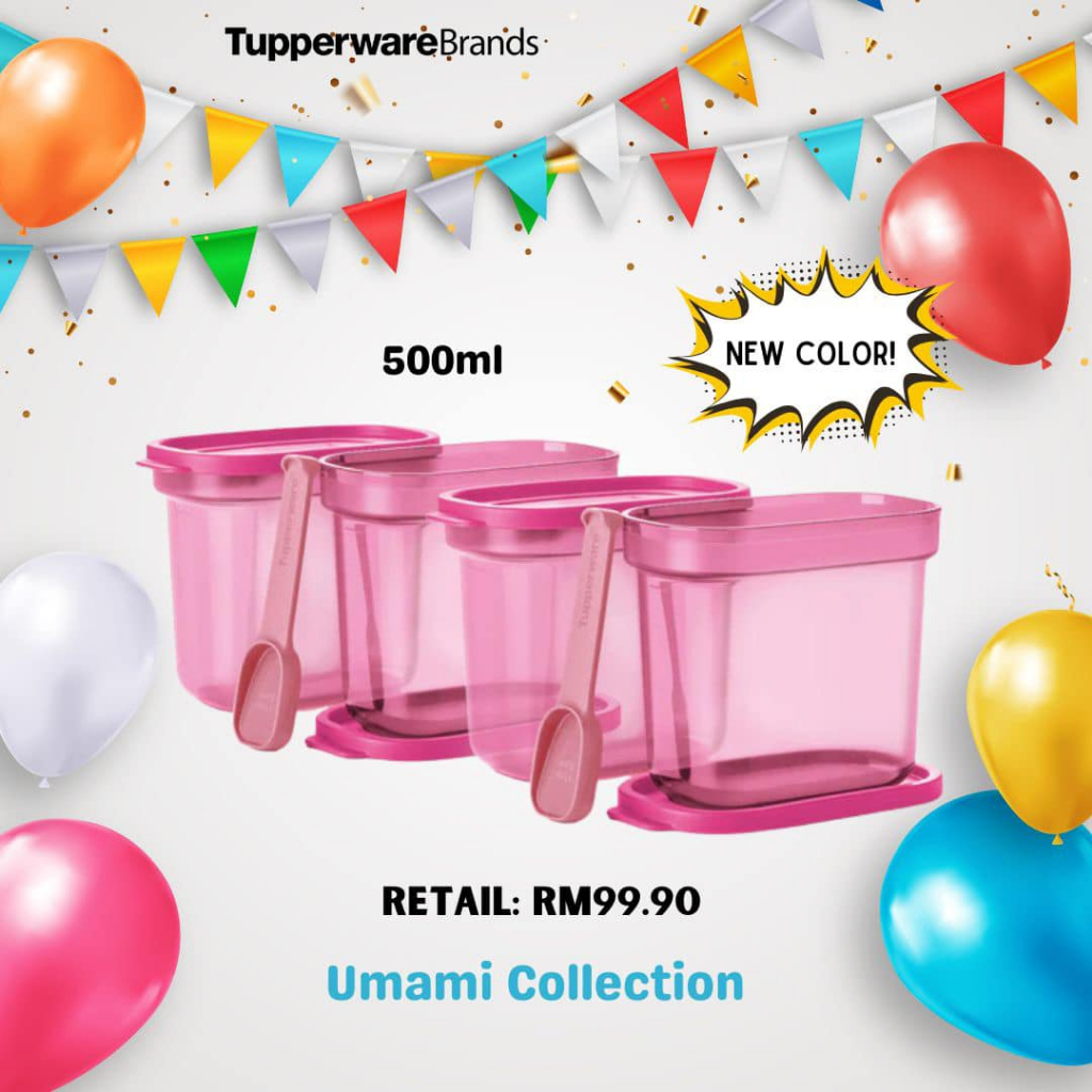 Tupperware Ezy Store 840ml With Spoon (Salt Spice Container) shelf ...