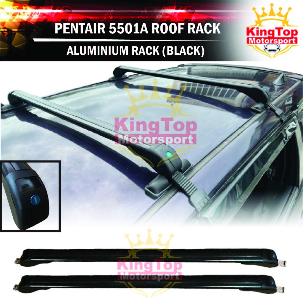 PENTAIR UNIVERSAL CAR ROOF RACK LUGGAGE WITH KEY LOCK (5501A) 90CM ...