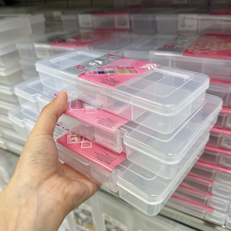 Daiso Partition Box Accessories Case | Shopee Singapore