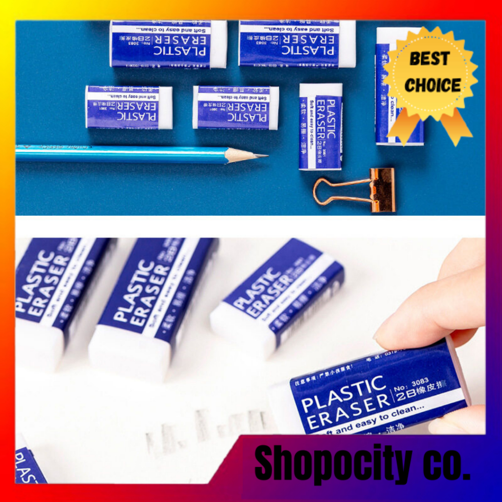 2B Eraser Exam Grade Soft 2B Rubber Soft Clean and Dust Free Eraser ...