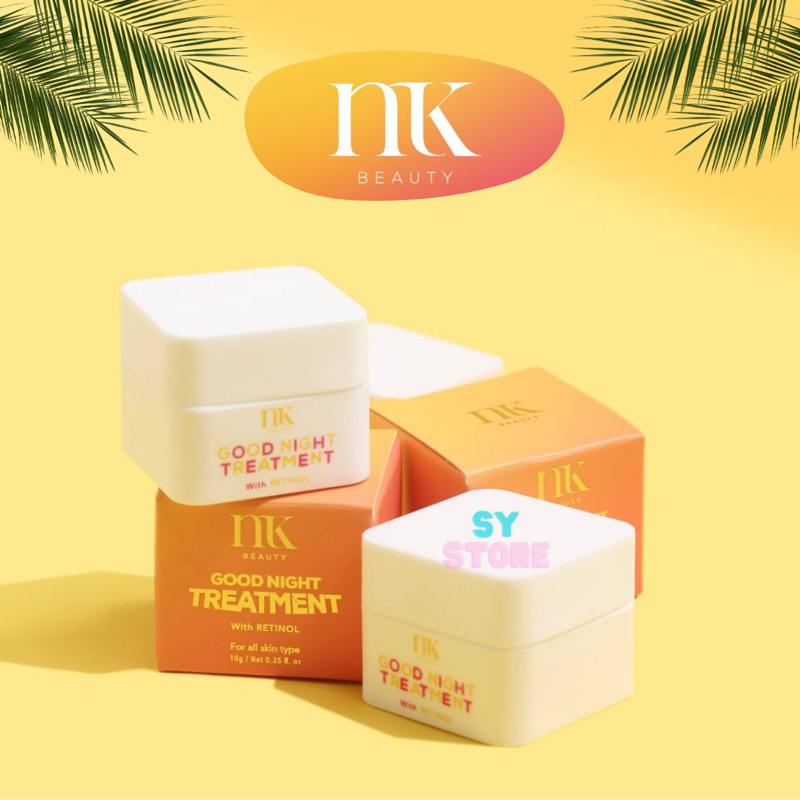 Mk Beauty Skincare Good Night Treatment with Retinol Cream 10g ( Krim ...