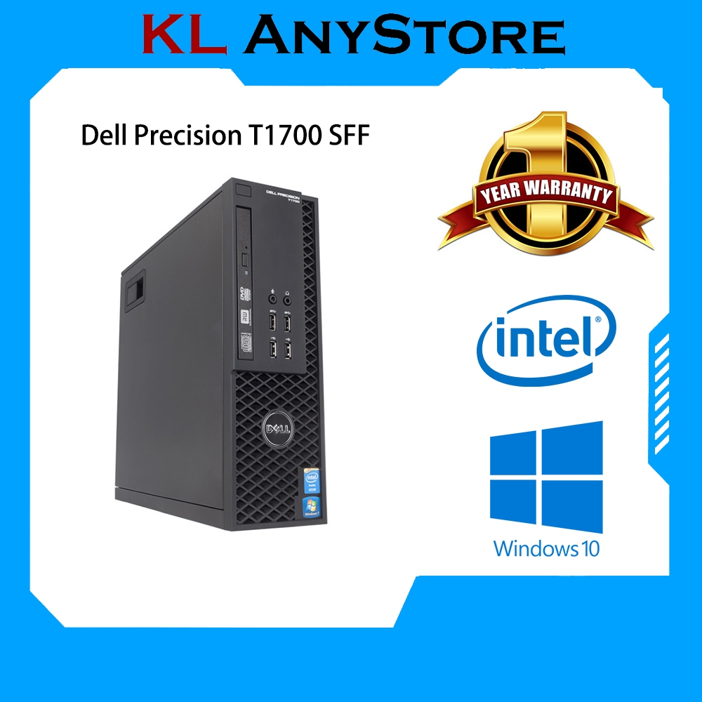 Refurbished Dell Precision T1700 SFF (Intel Core i7-4790 / 8GB DDR3 RAM / No HDD) | Shopee Singapore
