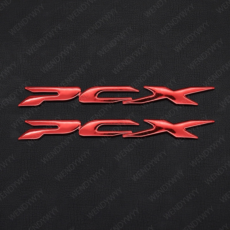 Pcx Honda PCX125 PCX150 PCX 125 150 3d Emblem Logo Soft Red Decorative ...