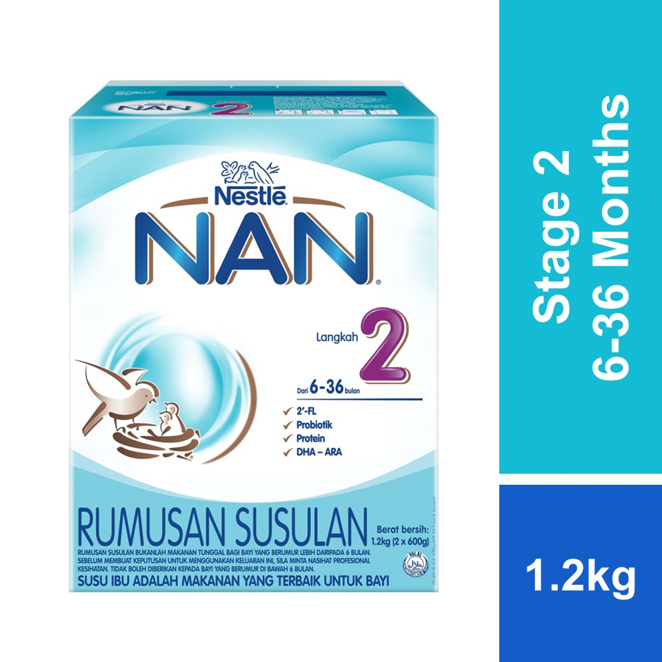 Nestle NAN PRO Step 2 (1.2kg) | Shopee Singapore