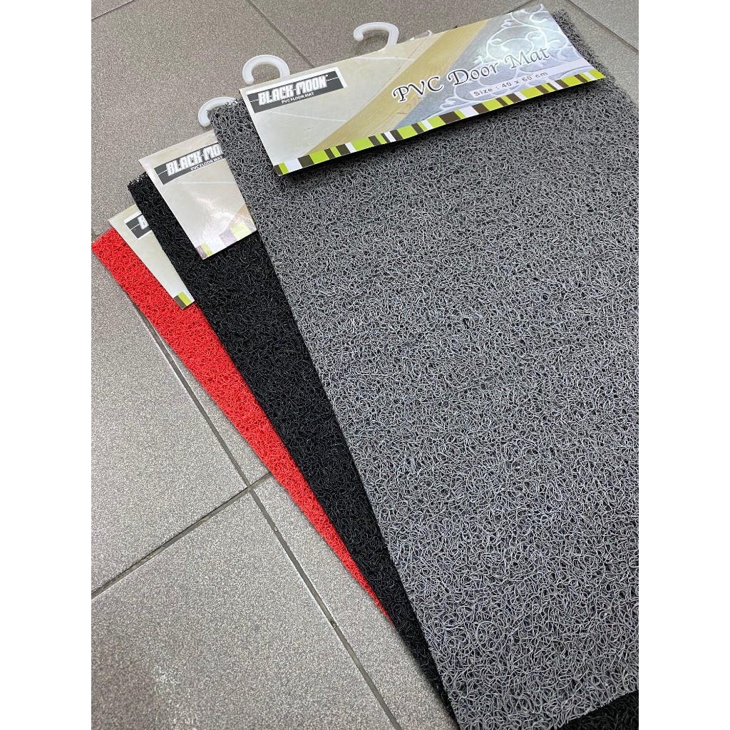 (8mm) 40cm x 60cm Washable PVC Coil Floor Mat Carpet | Shopee Singapore