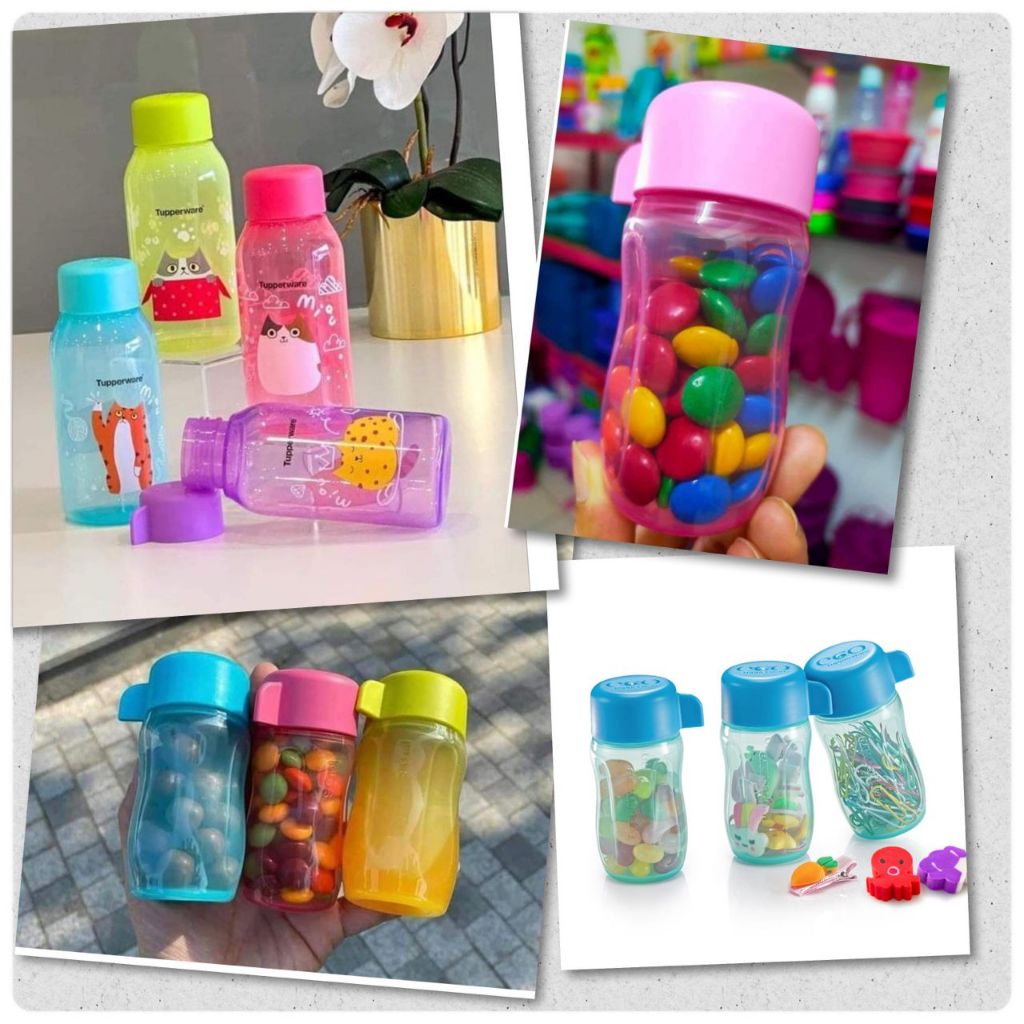 62025 Eco Bottle 350ml /90ml/ Tupperware Bottle/ Tupperware Mini Eco ...