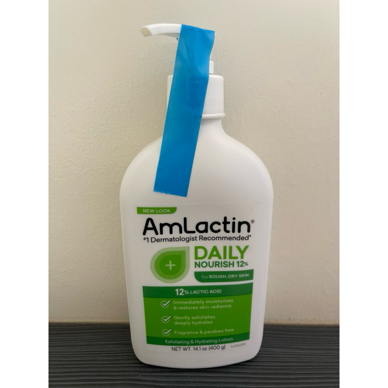 Amlactin Daily 12% Lactic Acid Moisturizing Lotion Fragrance Free 400g ...