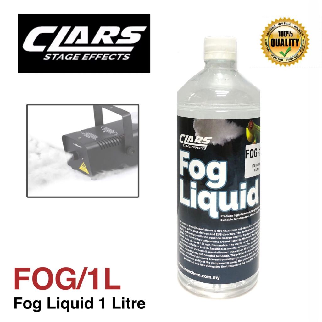 Clars Fog Liquid 1L / Fogging Liquid - For Disco Light / Concert ...