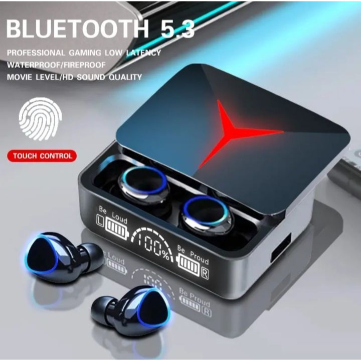 TWS Bluetooth Earphone M90 Pro Bass Bluetooth Headphone Hi-Res Audio ...