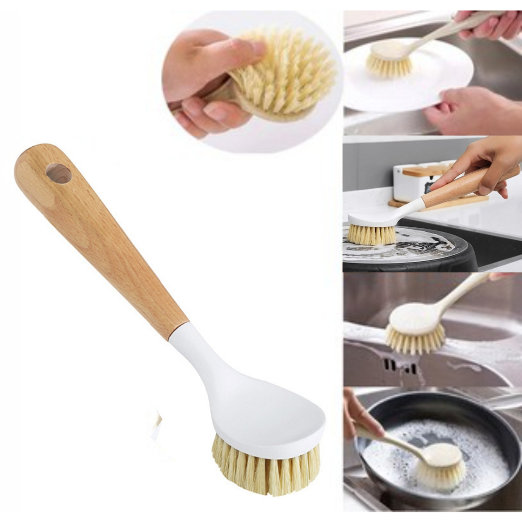 Creative Long Handle Cleaning Brushes Multi-function Pot Brushes ...