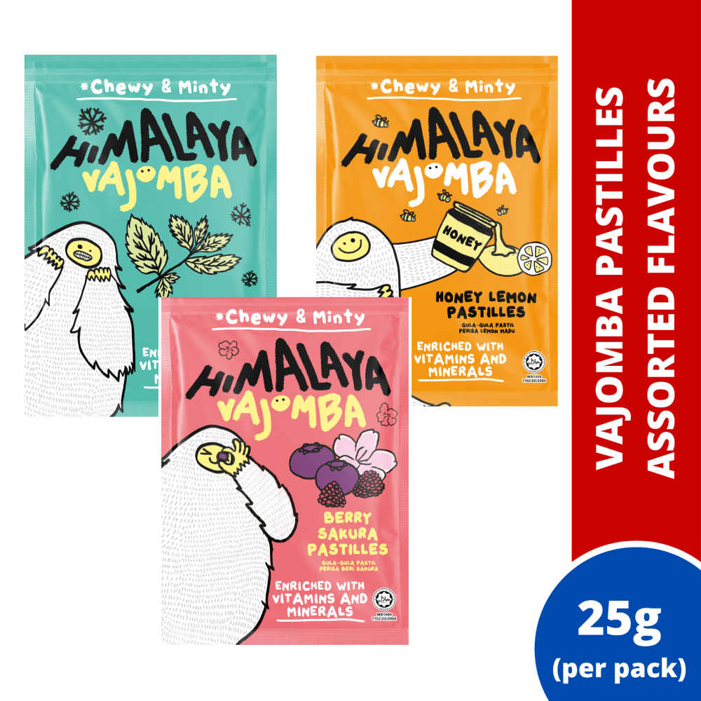 Himalaya Vajomba Pastilles - Assorted Flavours (25g) | Shopee Singapore