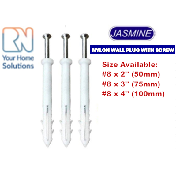 Nylon Wall Plug Nylon Anchor Plug Wall Plug PVC Plug Nail/Nylon Wall ...