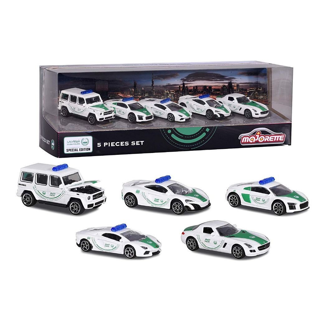 MAJORETTE Police 2023 5PCs Set B ( QDMT074909 ) | Shopee Singapore