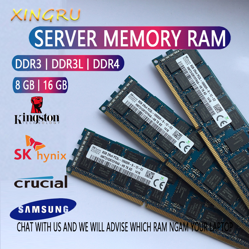 4GB 8GB Server Workstation Memory RAM DDR3 DDR3L 10600R 12800E ECC REG ...