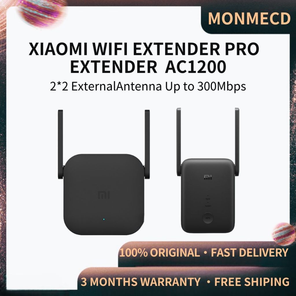 Xiaomi WiFi Extender pro/Extender AC1200 up to 300Mbps 2*2 External ...