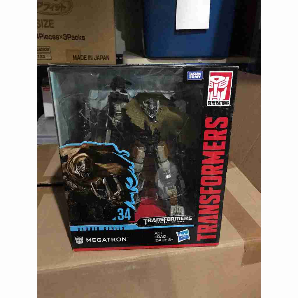 Hasbro Transformers Studio Series SS34 Leader class Megatron box is ...