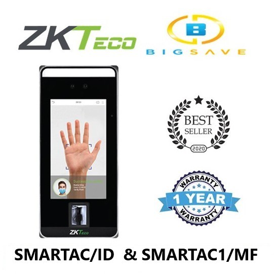 ZKTECO SMARTAC1/ID & SMARTAC1/MF HYBRID BIOMETRIC ACCESS CONTROL & TIME ...