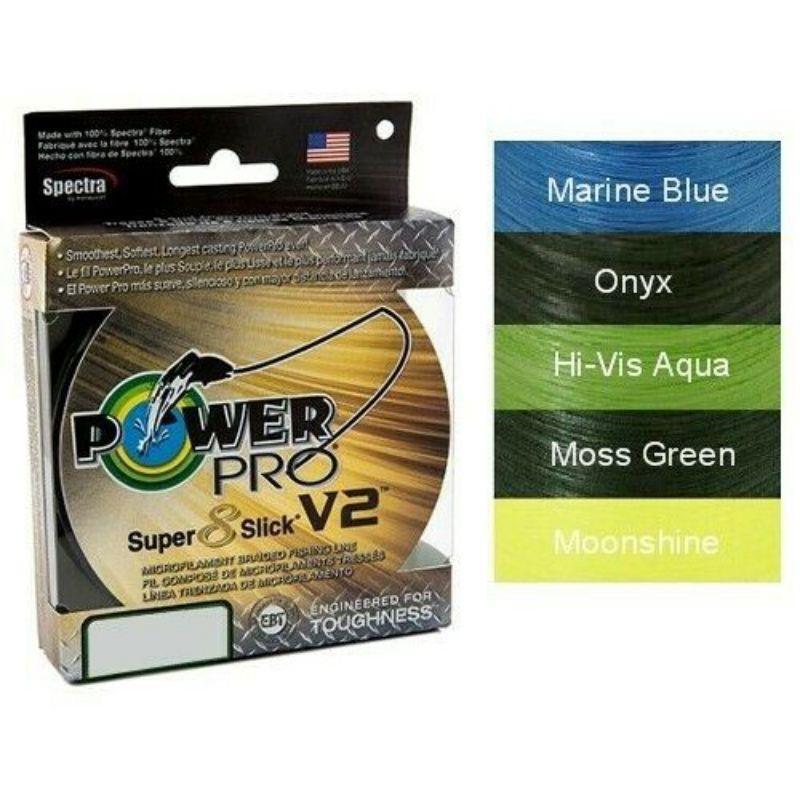 POWER PRO SSV2 Braided Spectra Fishing Line - Length: 300yds, size: 10 ...