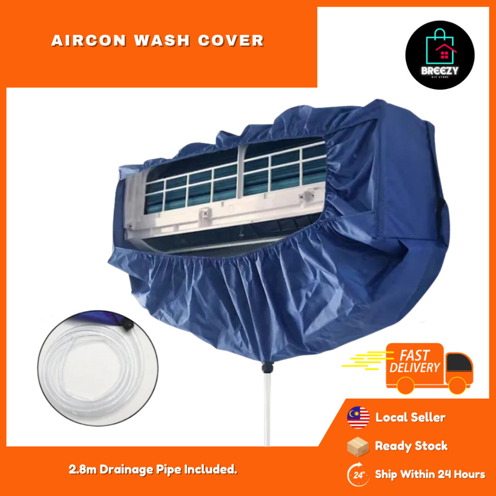 Reusable Aircon Cleaning Canvas Wash Bag | Aircond Wash Cover tool ...