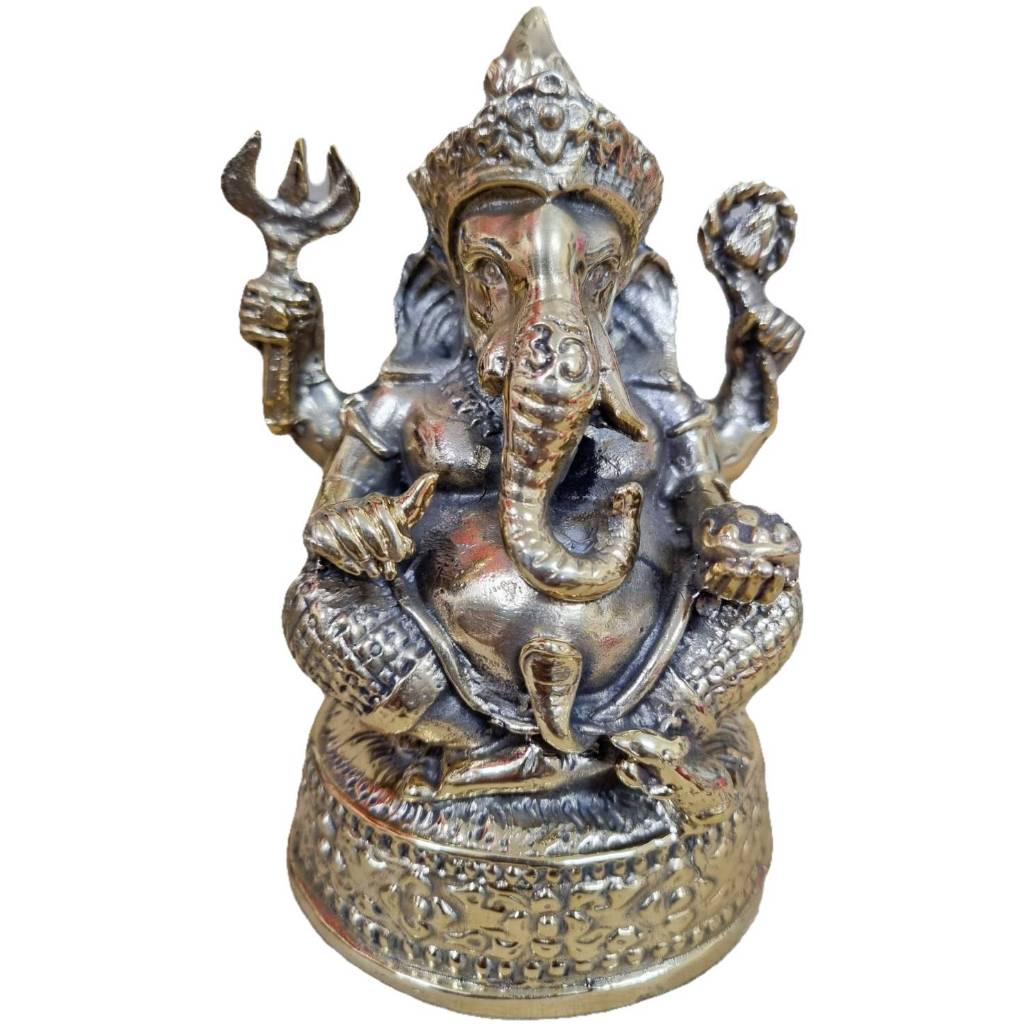 Copper Thai Pure Copper ️ Ganesha Elephant Elephant God Thai Bronze ...