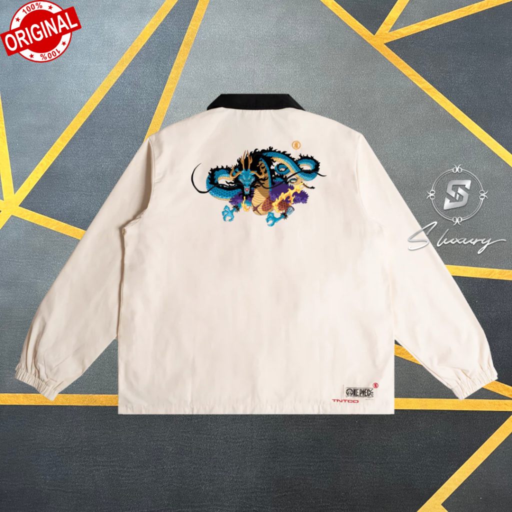 TNTCO X ONE PIECE KAIDO DRAGON COACH JACKET (OVERSIZE) | Shopee Singapore