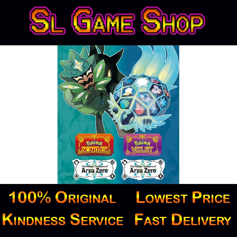 Pokemon Scarlet / Violet DLC Expansion Pass: The Hidden Treasure of ...