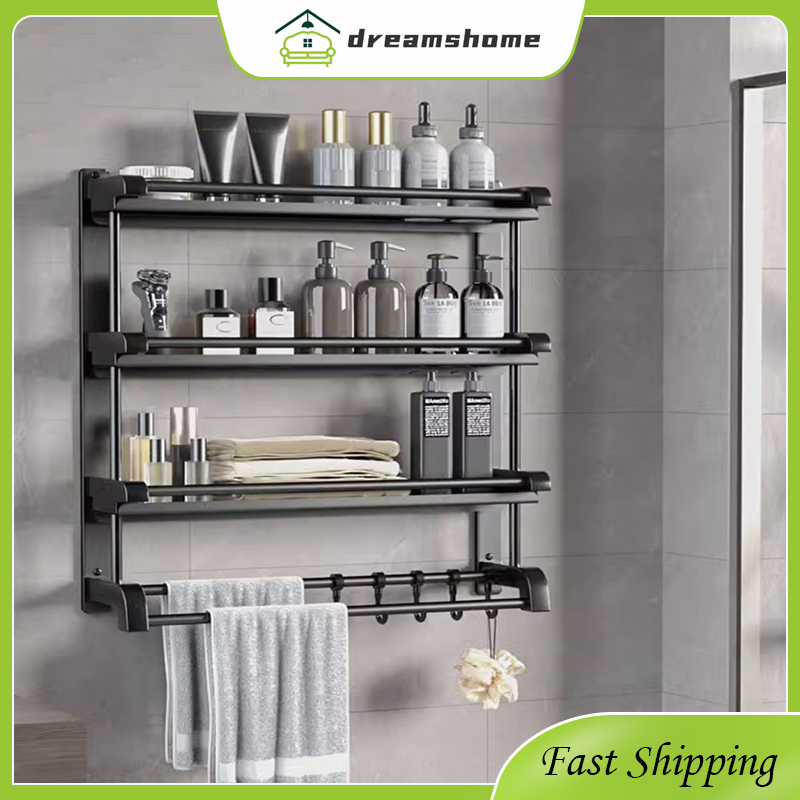 Stainless Steel Bathroom Rack Shampoo Rack Bathroom Accessories ...
