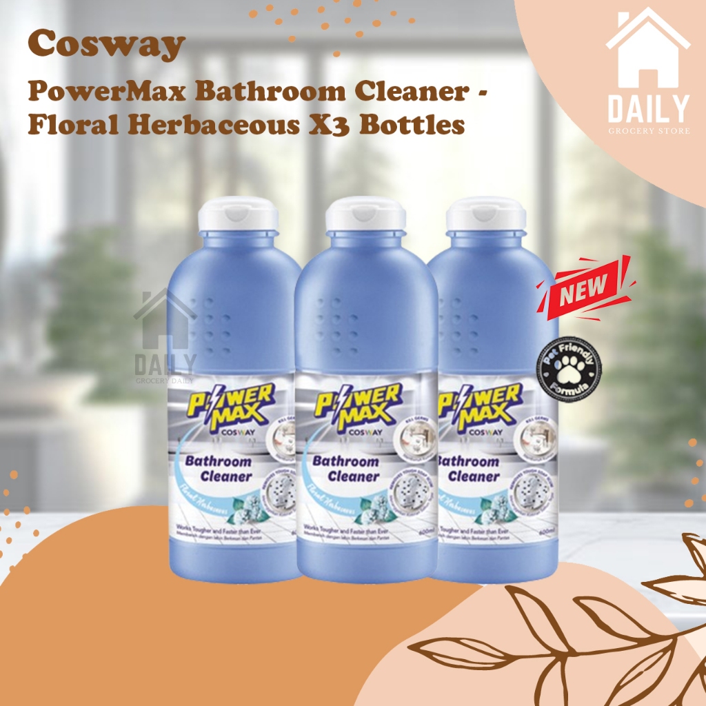 Cosway PowerMax Bathroom Cleaner/Toilet Bathroom Cleaner (3Bottles ...