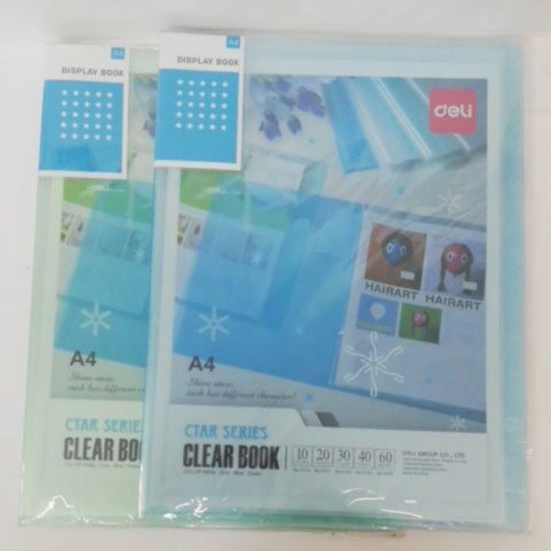 A4 Clear Book / Display Book 10 Pocket File | Shopee Singapore