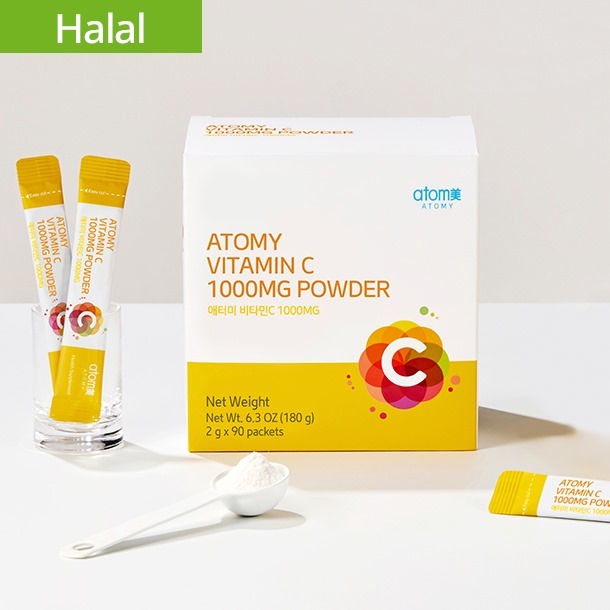 Atomy Vitamin C 1000mg Powder (2g* 90 Packets) 艾多美维他命C粉 | Shopee Singapore
