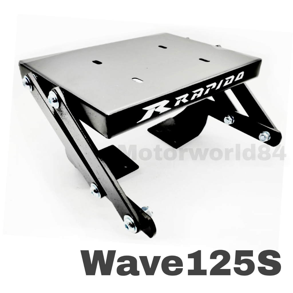 MONORACK ADJUSTABLE REAR RACK RAPIDO MONORACK HONDA WAVE 125S WAVE125S ...