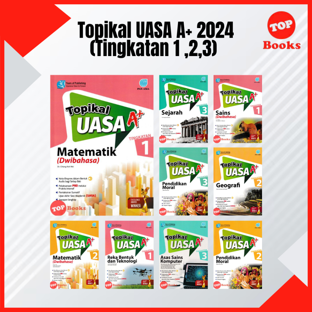 [TOPBOOKS Pan Asia] Exercise Book: Topical UASA A+ Levels 1,2,3 (2024 ...