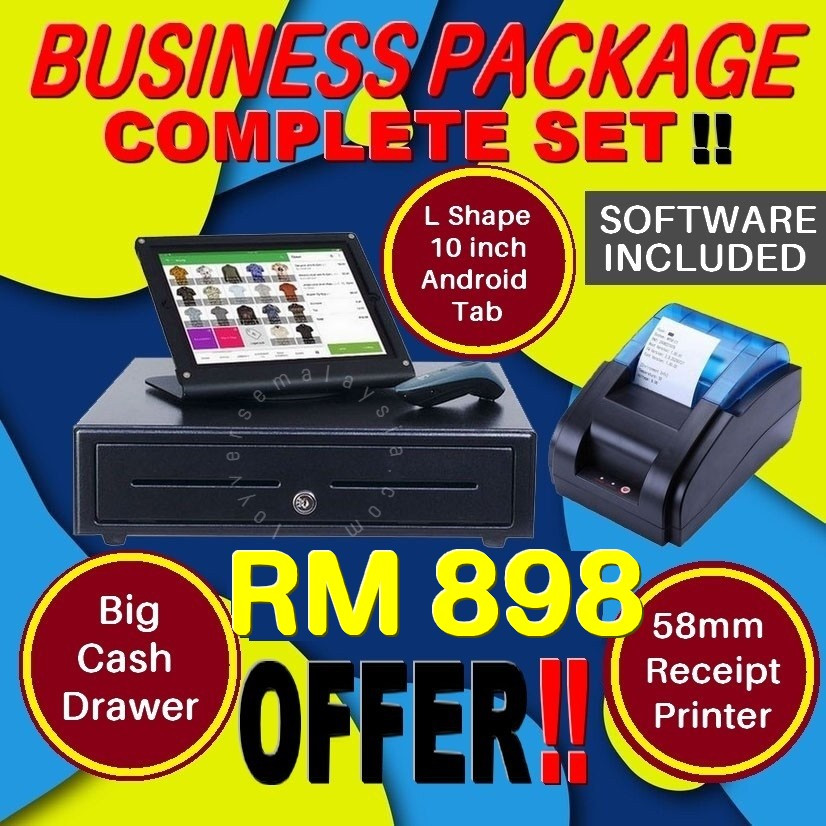 Mesin Cashier L SHAPE AIO ANDROID SMART DEVICE Cashier L Shape Tablet ...