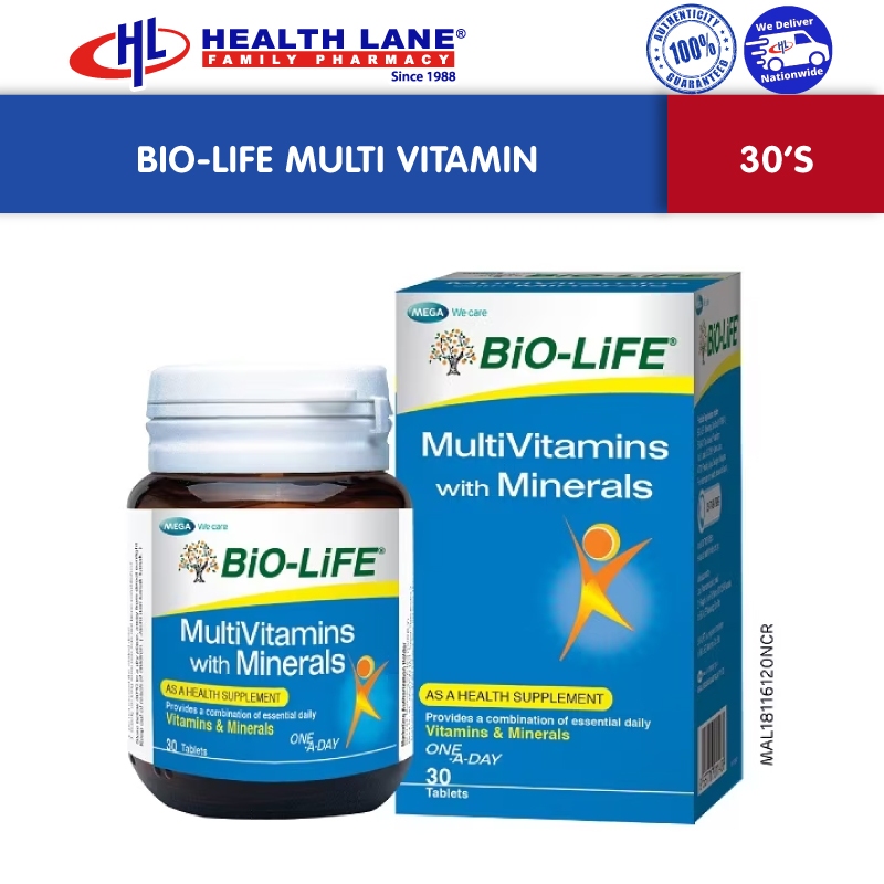 Bio-Life Multi Vitamin (30's) | Shopee Singapore