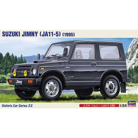 Hasegawa 1/24 SUZUKI JIMNY (JA11-5) (1995)(HC22) English Color Guide ...