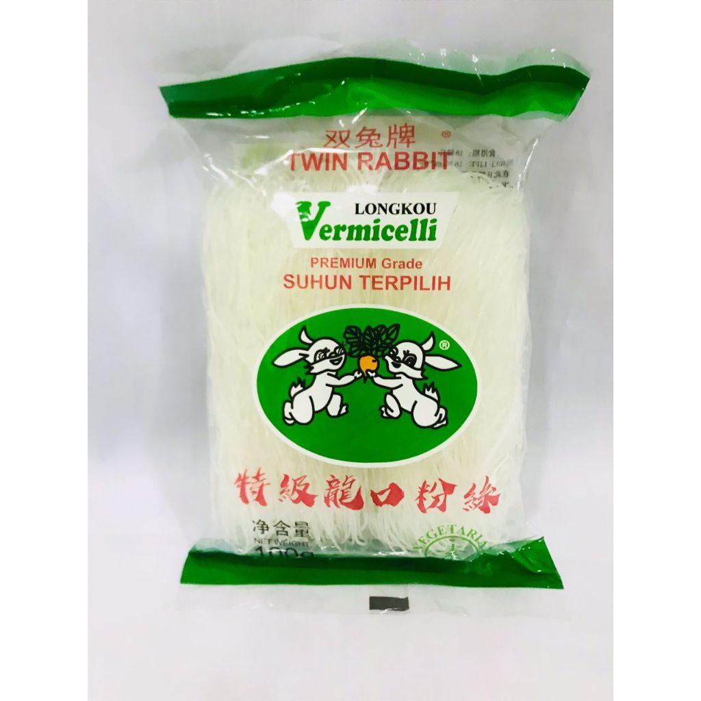 Twin Rabbit Longkou Vermicelli / Twin Rabbit Suhun Terpilih / 双免牌特级粉絲 ...