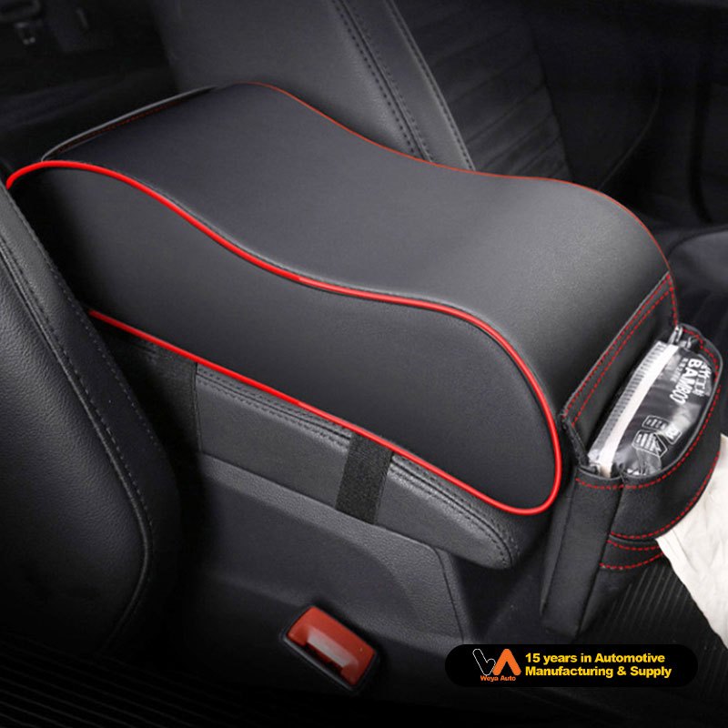 Universal Elegant Style Car Arm Rest Console Box Pad Axia Bezza Myvi ...
