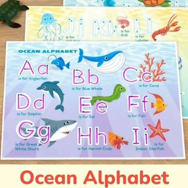 Worksheet Alphabet Tracing/handwriting practice/ ABC Letters/Abjad ...