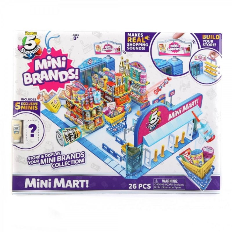 Zuru 5 Surprise Mini Brands Global Mini Mart Play Set | Shopee Singapore